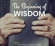 Audio Sermon: Breaking the Alabaster Box | Oak Grove Church of Christ